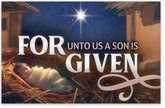 Mini Gospel Tract – Forgiven – Moments With The Book