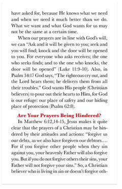 Does God Answer All Prayers? (NIV) – Moments With The Book