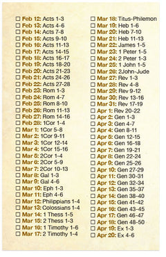 Read The Bible In A Year – Moments With The Book