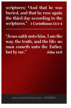 The Gospel (Mini Tract, English) – Moments With The Book