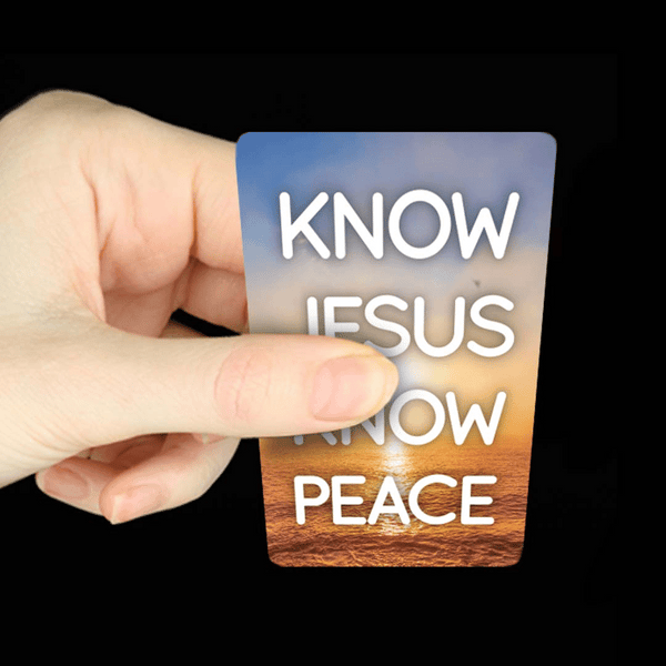 Know Jesus Know Peace – Moments With The Book