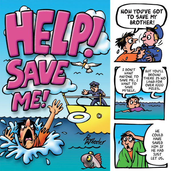 Help! Save Me! – Moments With The Book