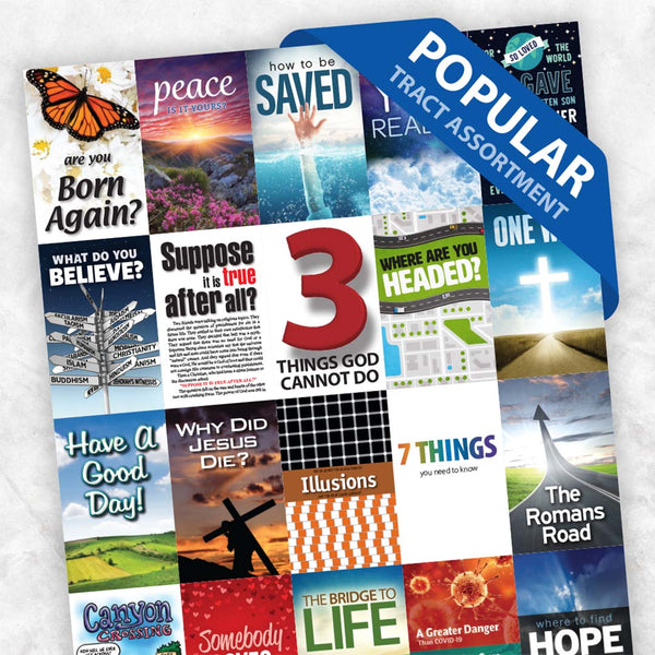 Popular Tract Assortment – Moments With The Book