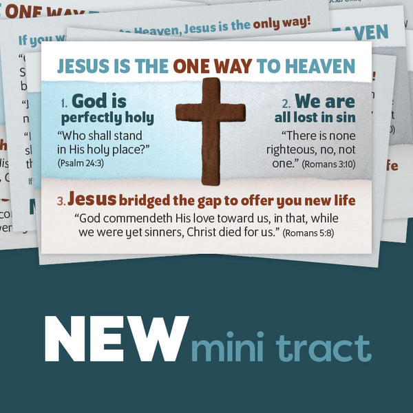 Jesus Is The One Way To Heaven – Moments With The Book