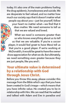 What Is Your Value? – Moments With The Book