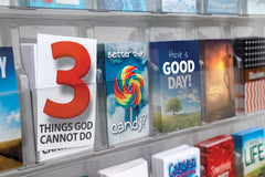 18-Pocket Wall-Mount Tract Rack – Moments With The Book