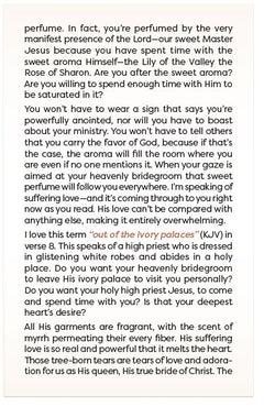 Love is Dripping From Jesus' Very Heart – Moments With The Book