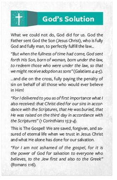 The Gospel of Jesus Christ: Man's Problem & God's Solution (ESV ...