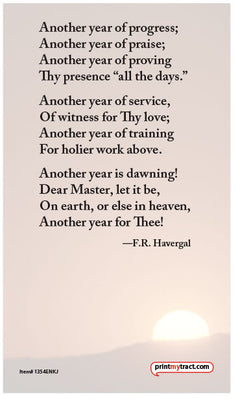 Another Year – Moments With The Book