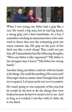 My Father's Hands – Moments With The Book