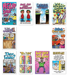 Cartoon Tracts Assortment – Moments With The Book
