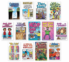 Cartoon Tracts Sample Pack – Moments With The Book